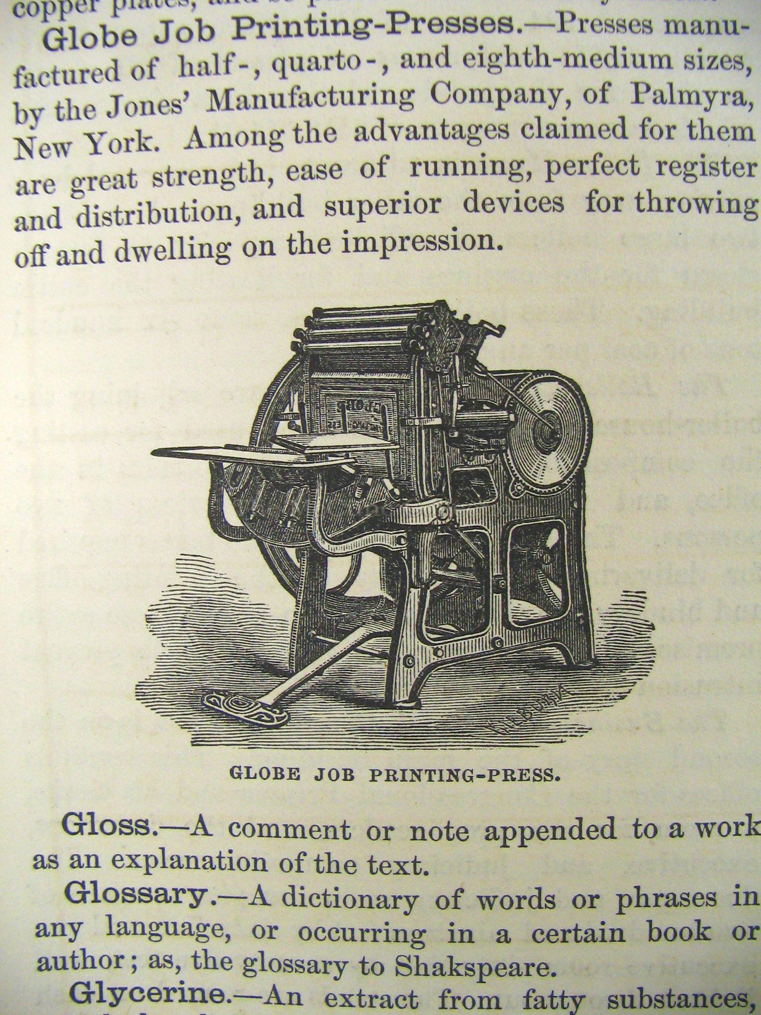 American Encyclopedia of Printing (1871) • The McCune Collection